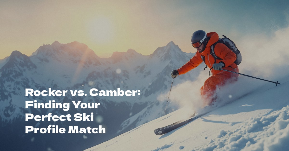 Rocker vs. Camber: Finding Your Perfect Ski Profile Match - Ski Size Chart